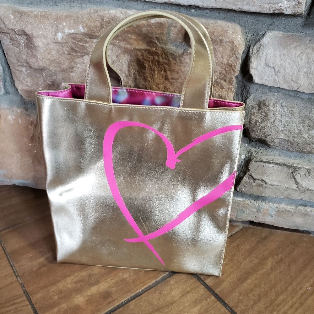 Victorias Secret The Sexiest On Earth Gold Tote Bag … Gem